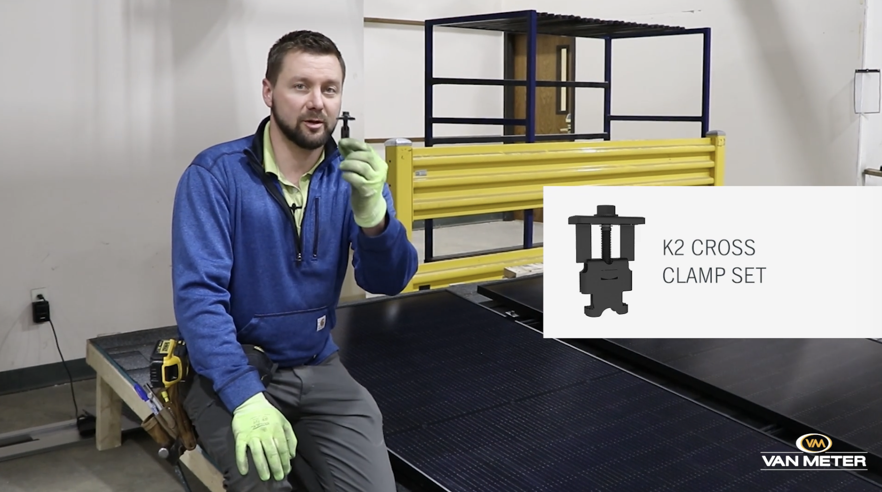Simplify Solar Installs With The K2 Systems Cross Clamp | Van Meter Inc.