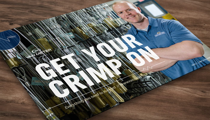 Crimped-On Southwire Pulling Heads Postcard | Van Meter Inc.