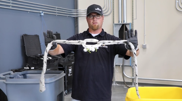 Combine two wire pulling ropes with this simple solution | Van Meter Inc.